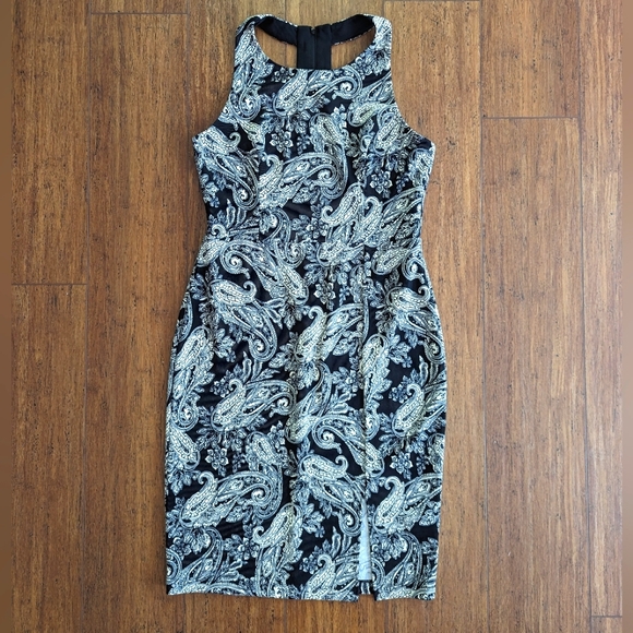 Bisou Bisou | Dresses | Bisou Bisou Michele Bohbot Paisley Midi Dress ...